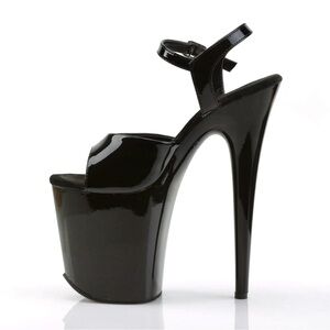 Pleaser | Shoes | New Pleaser Flamingo 89 Black Platform Heels Stiletto Dancer Stripper Exotic ...